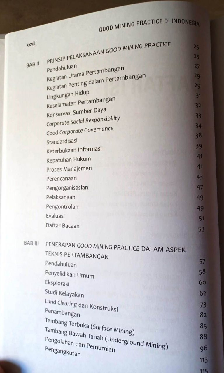 Buku Good Mining Practice di Indonesia Irwandy Arif Gramedia
